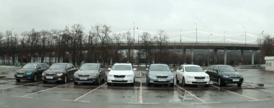 Встреча Skoda Superb Club — Skoda Superb Mk2, 1,8 л, 2012 года ...