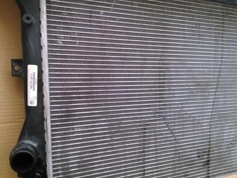 5K0121251F Радиатор VOLKSWAGEN GOLF V 03-/ TOURAN 03-/AUDI A3 03-12 ...