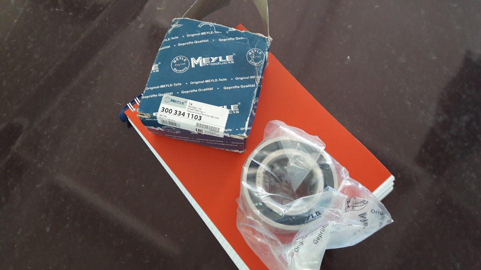 Замена заднего ступичного и список запчастей — BMW 5 series (E34), 1,8 ...