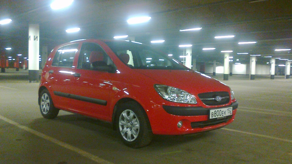 Hyundai Getz 1.4 бензиновый 2009 | на DRIVE2