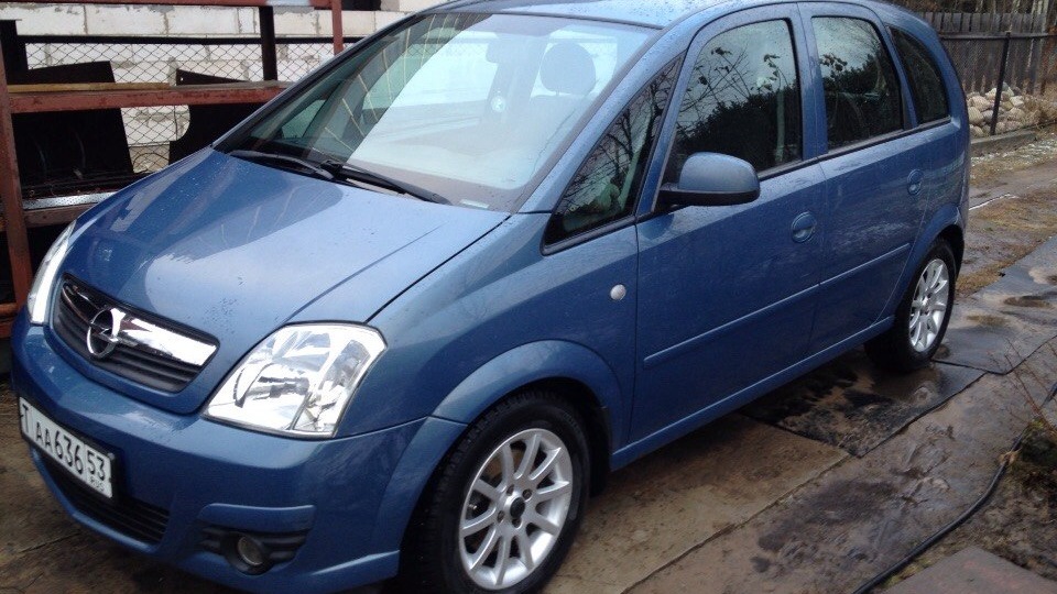 Opel Meriva (A) 1.6 бензиновый 2007 | Маруся на DRIVE2