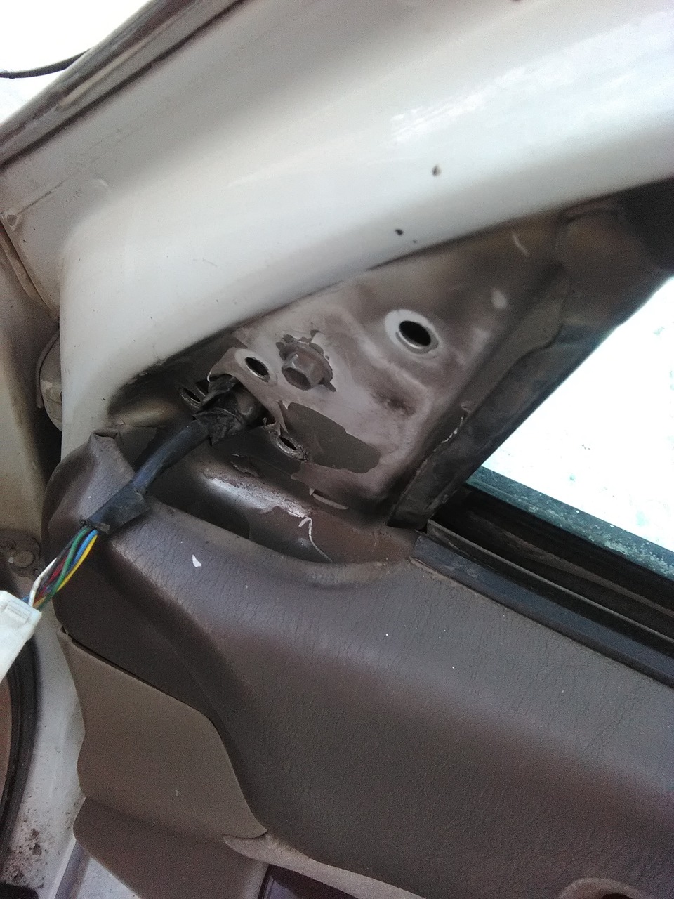 Новое зеркало — Toyota Camry (V40), 2 л, 1996 года | кузовной ремонт ...