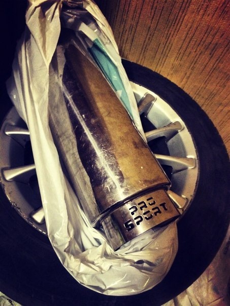 Глушитель про спорт :D — Ford Fiesta (Mk III), 1,4 л, 1989 года ...