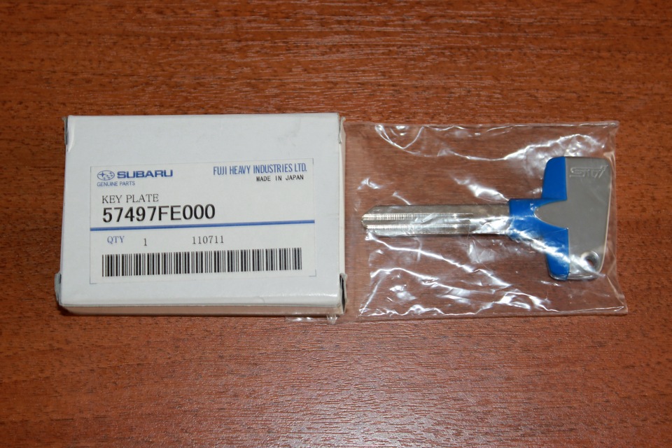 STi ключ — Subaru Impreza WRX (GD/GG), 2 л, 2002 года | аксессуары | DRIVE2