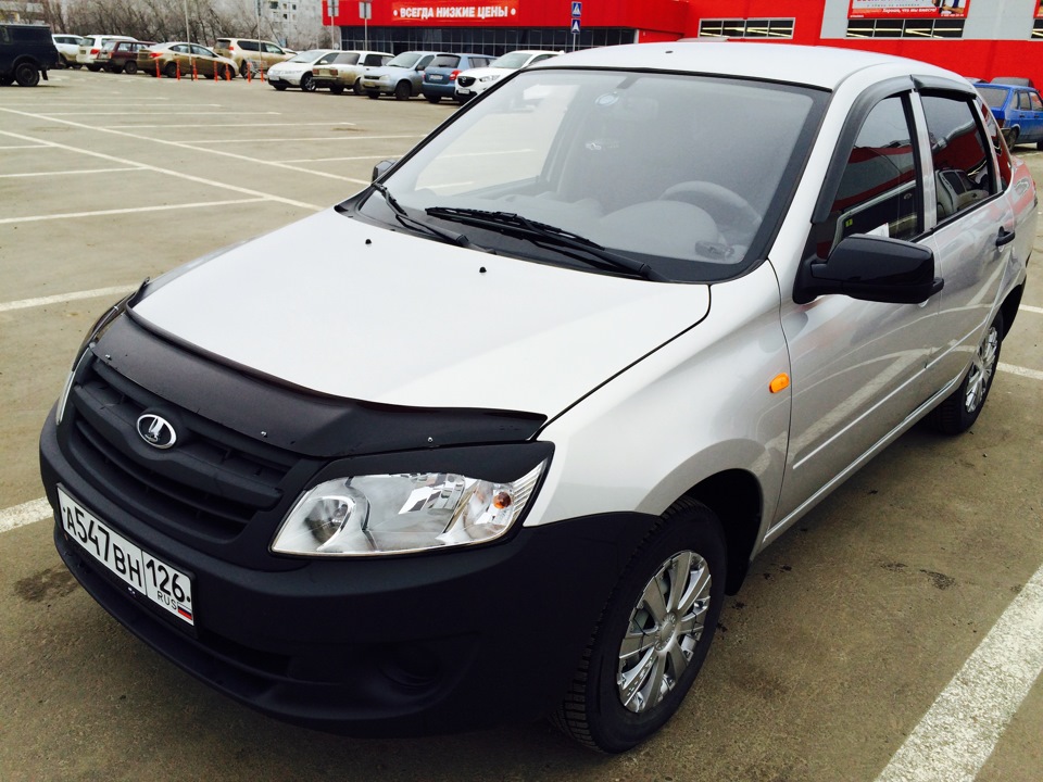 Помыл! 25.01.15 — Lada Гранта (1G), 1,6 л, 2014 года | мойка | DRIVE2