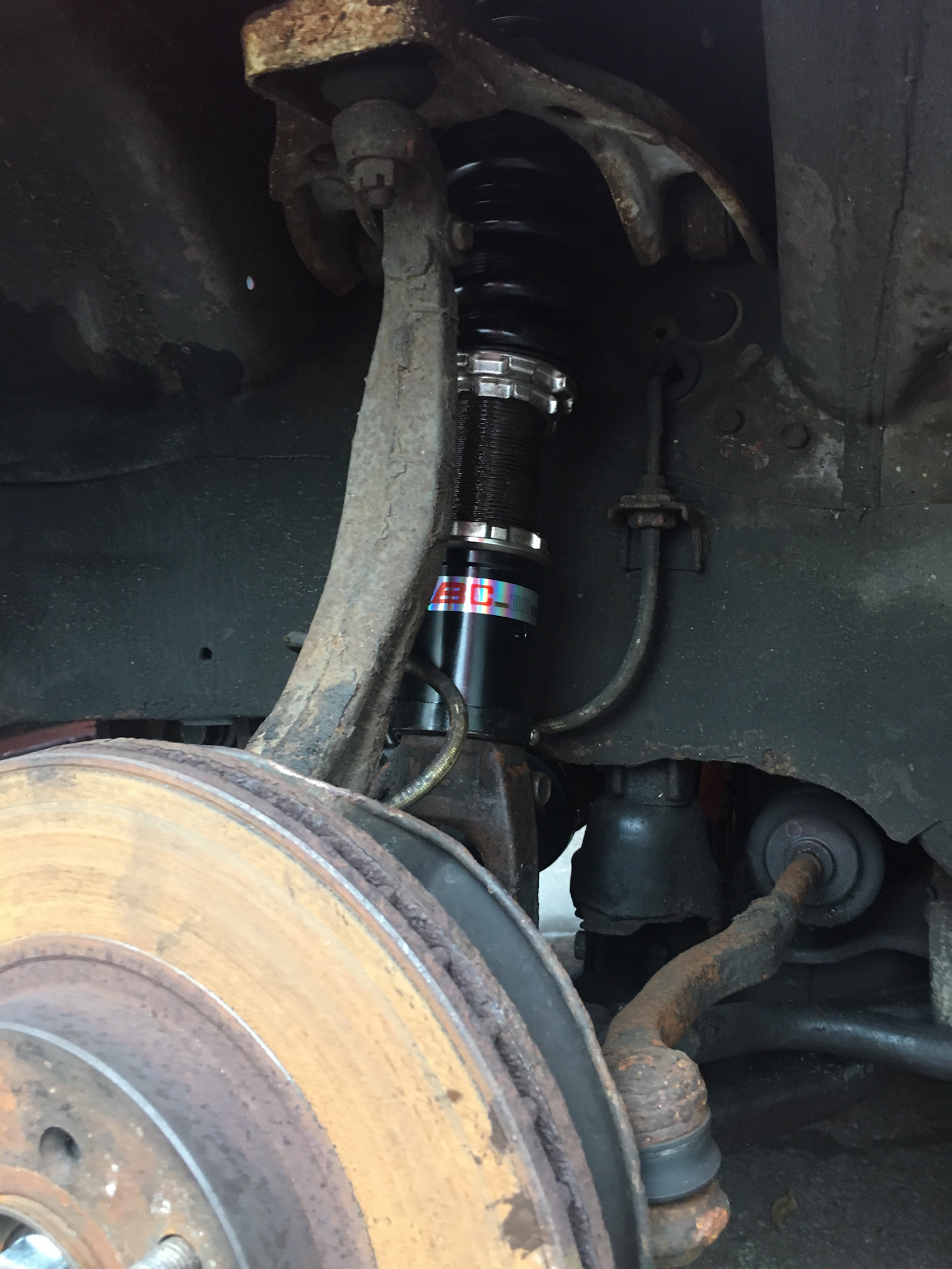 Upgraded suspension — Honda Integra Type R (DC2), 1,8 л, 1996 года ...