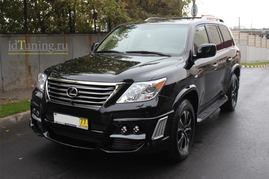 Lexus LX570. Аэродинамический обвес WALD Black Bison. — Тюнинг-ателье ...