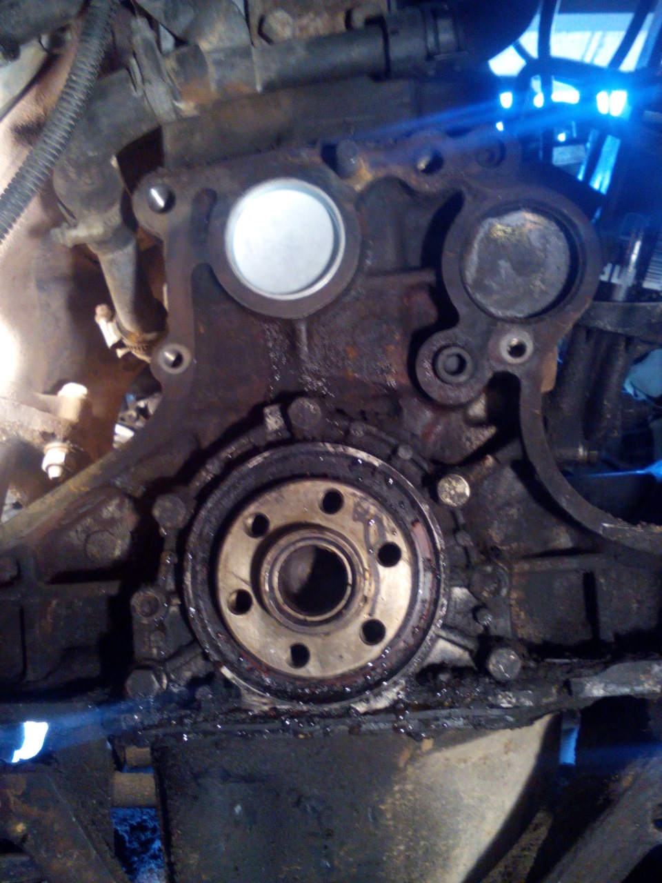 Снова Заглушка блока цилиндров. — Great Wall Deer, 2,3 л, 2005 года ...