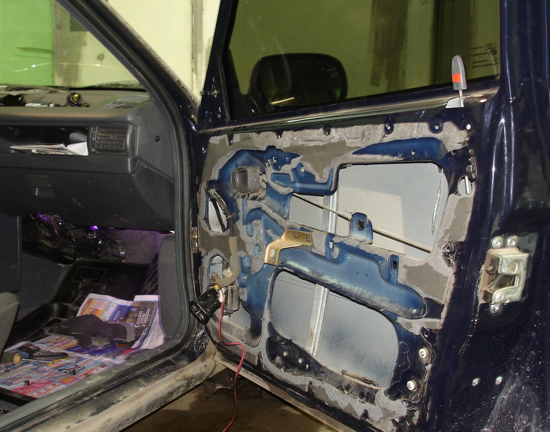Шумка дверей — Daewoo Nexia (2G), 1,5 л, 2008 года | тюнинг | DRIVE2