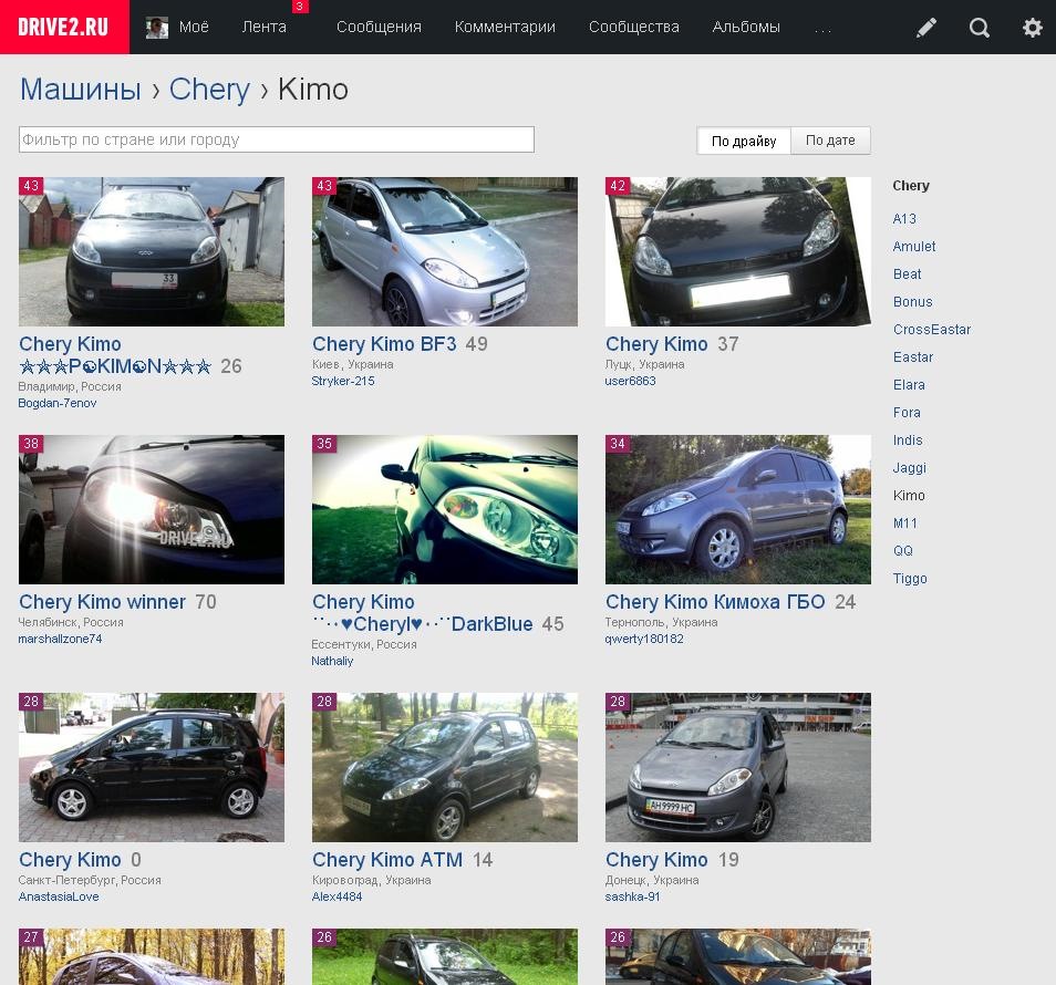 999 подписчиков, ой сори уже 1000 — Chery Kimo, 1,3 л, 2009 года | просто так | DRIVE2