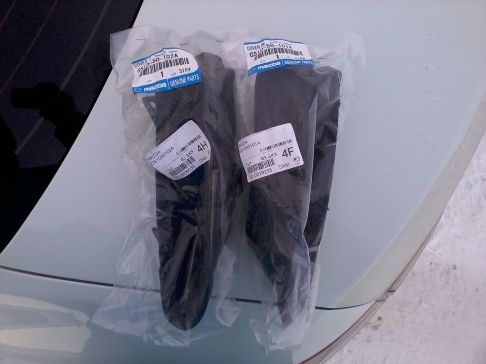 Пришли ништячки — Mazda 6 (2G) GH, 1,8 л, 2008 года | аксессуары | DRIVE2