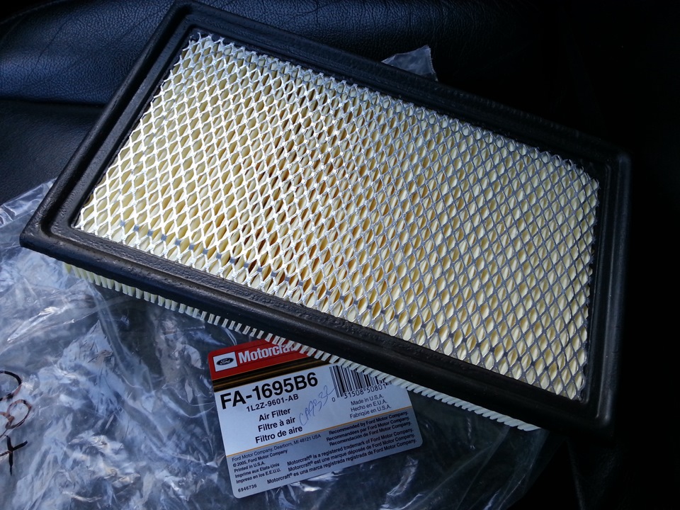 FA1695 Фильтр воздушный Motorcraft | Запчасти на DRIVE2