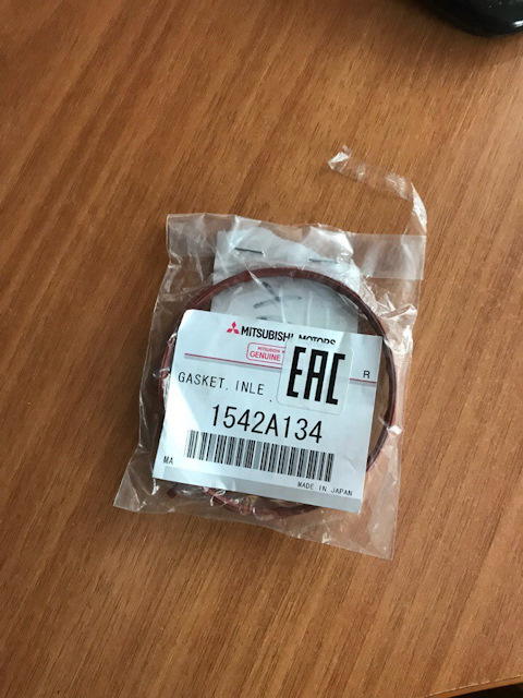 1542A134 Прокладка впускного коллектора Mitsubishi | Запчасти на DRIVE2