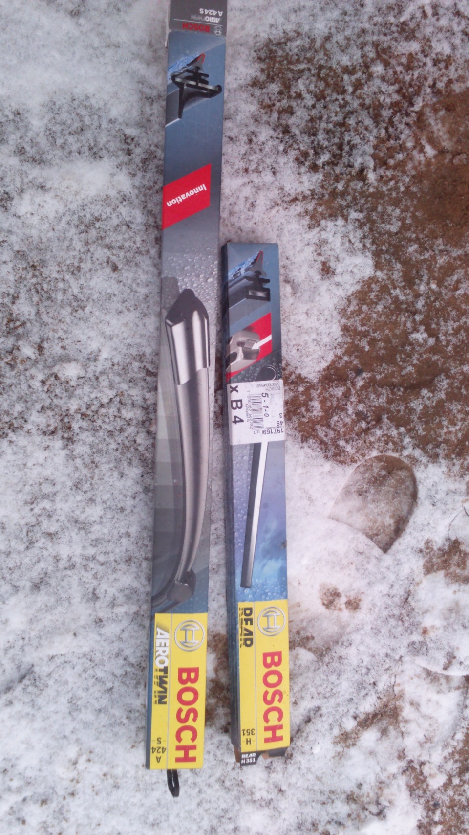 Замена стеклоочистителей — Renault Kangoo (2013), 1,6 л, 2014 года ...