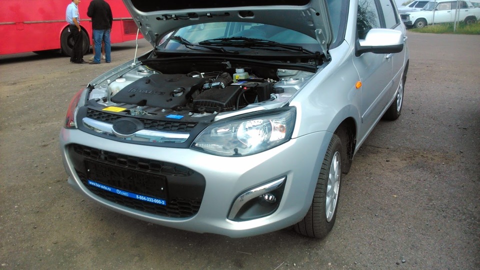 Получил номерочки — Lada Калина Хэтчбек (2G), 1,6 л, 2014 года | просто так | DRIVE2