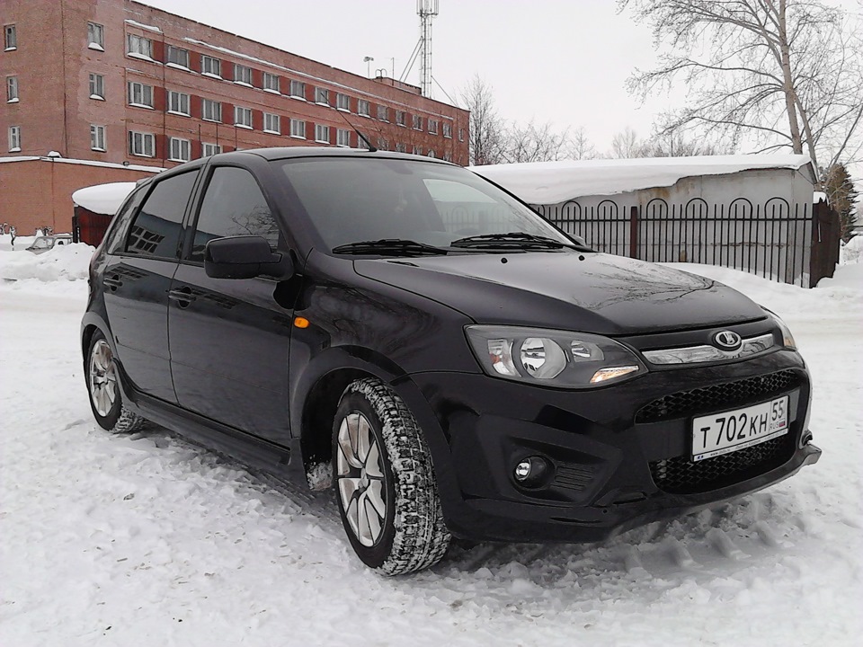 тонировка — Lada Калина Спорт (2G), 1,6 л, 2014 года | другое | DRIVE2