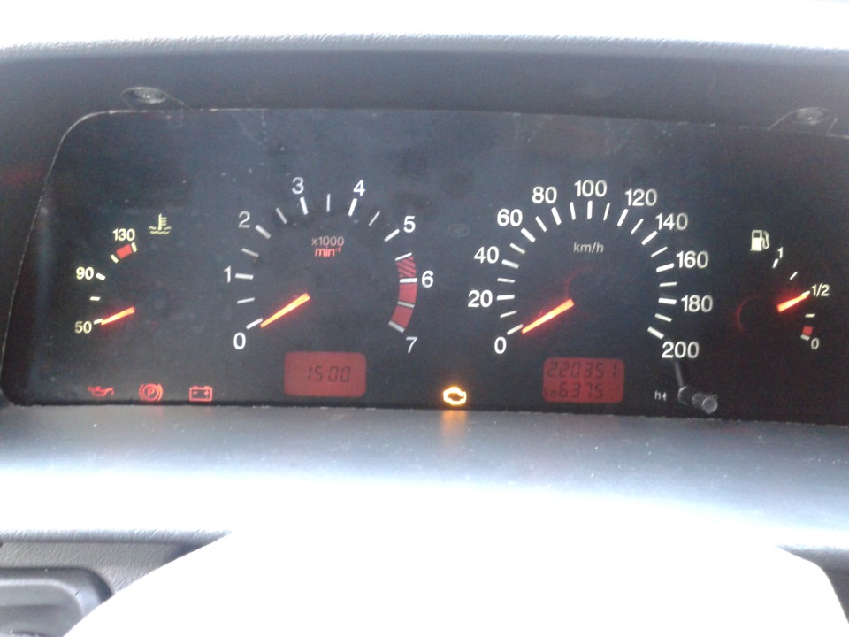 Приборная панель — Lada 21099, 1,6 л, 2008 года | тюнинг | DRIVE2