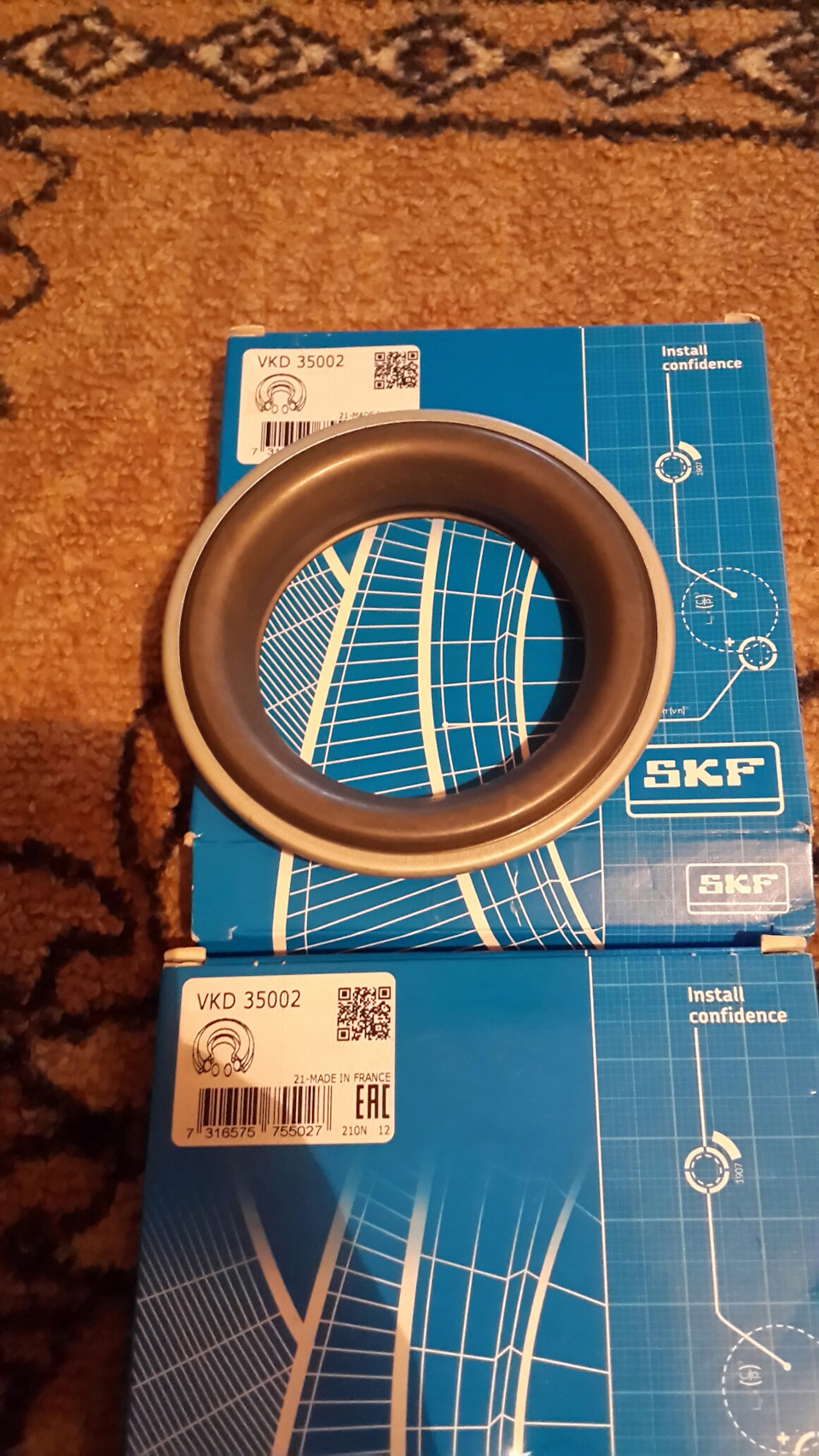 VKD35002 Подшипник качения, опора стойки амортизатора SKF | Запчасти на ...
