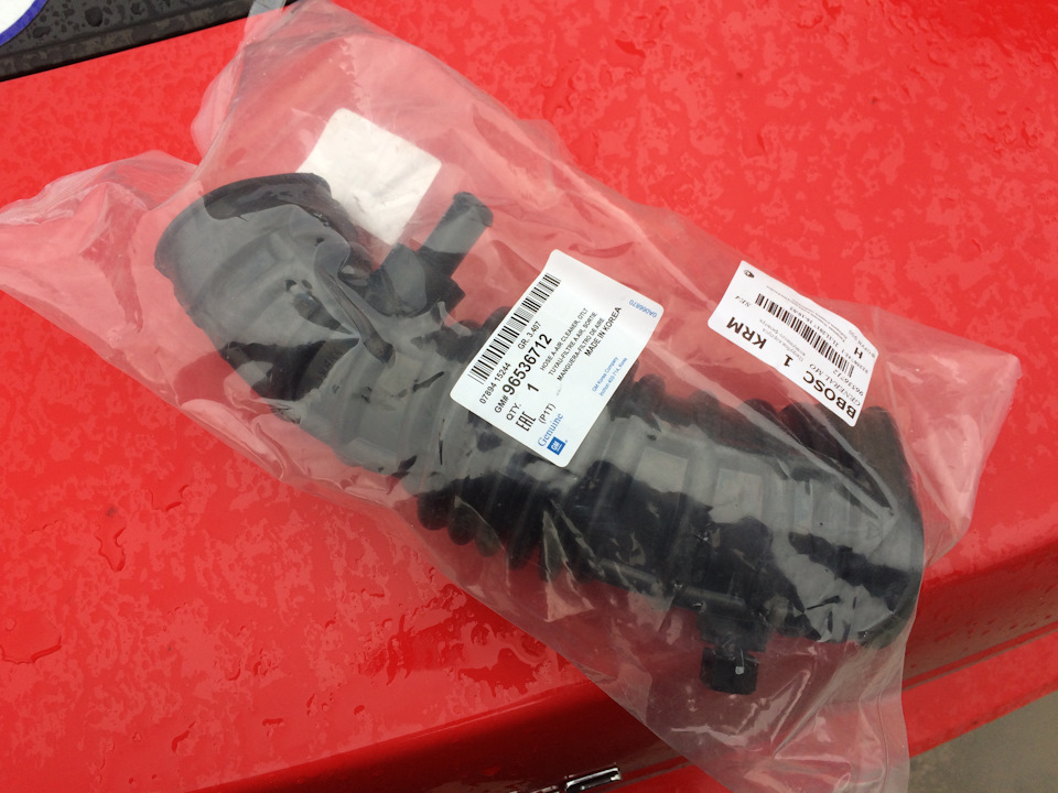 Покупка гофры патрубка воздушного фильтра 96536712 GM — Chevrolet Aveo ...