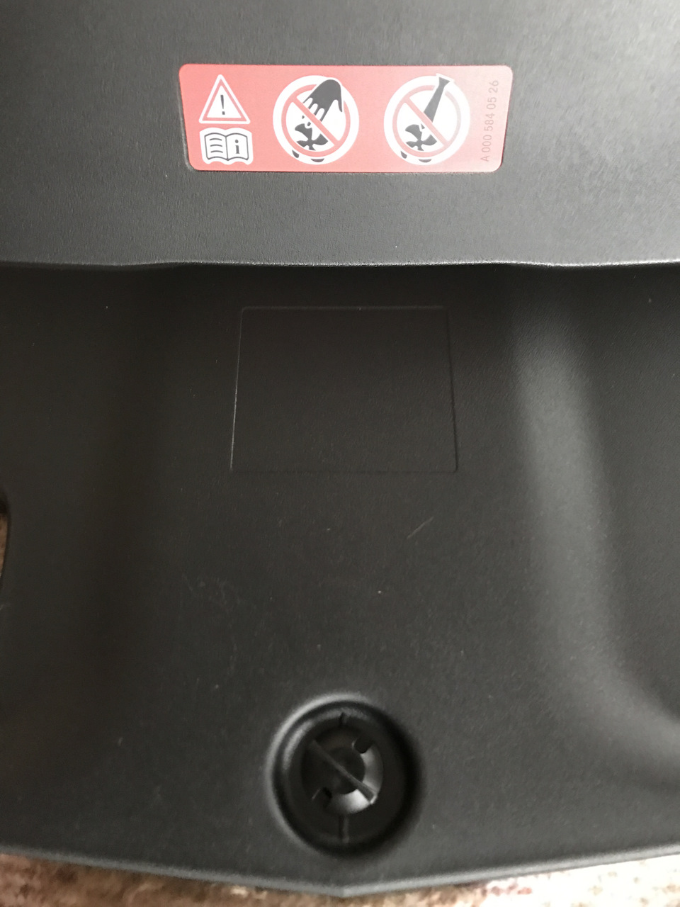 A0005840526 Наклейка информационная Mercedes | Запчасти на DRIVE2