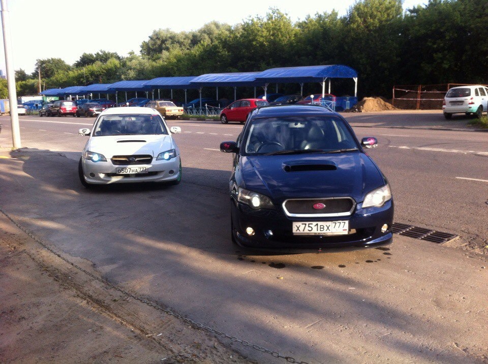 Семейное фото — Subaru Legacy (BL/BP), 2 л, 2003 года | фотография | DRIVE2