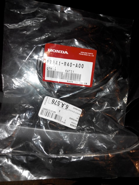 12341R40A00 ПРОКЛАДКА КЛАПАННОЙ КРЫШКИ Honda | Запчасти на DRIVE2