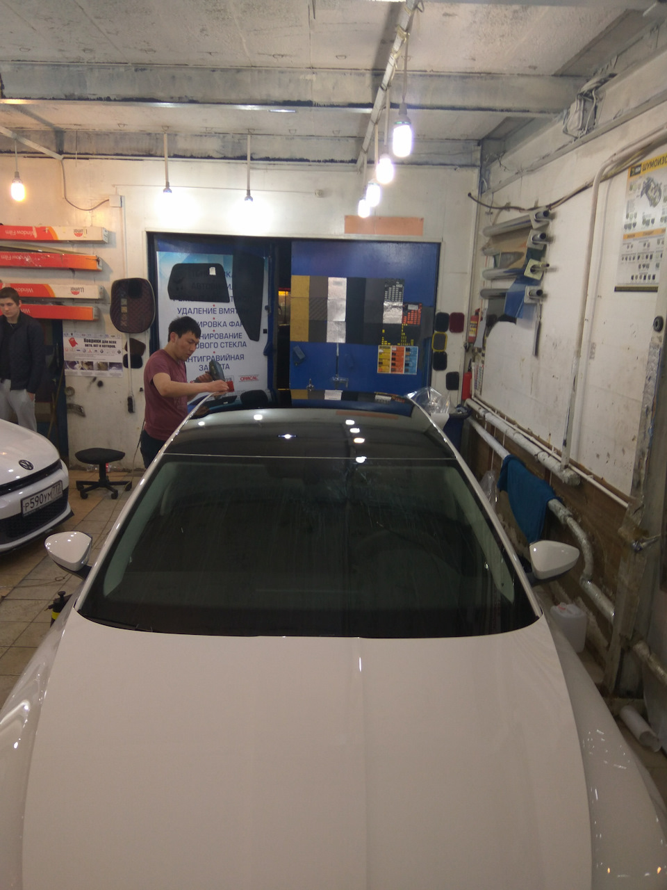 Пленка на крышу и прозрачная на морду. — Skoda Superb Mk3, 1,4 л, 2016 ...