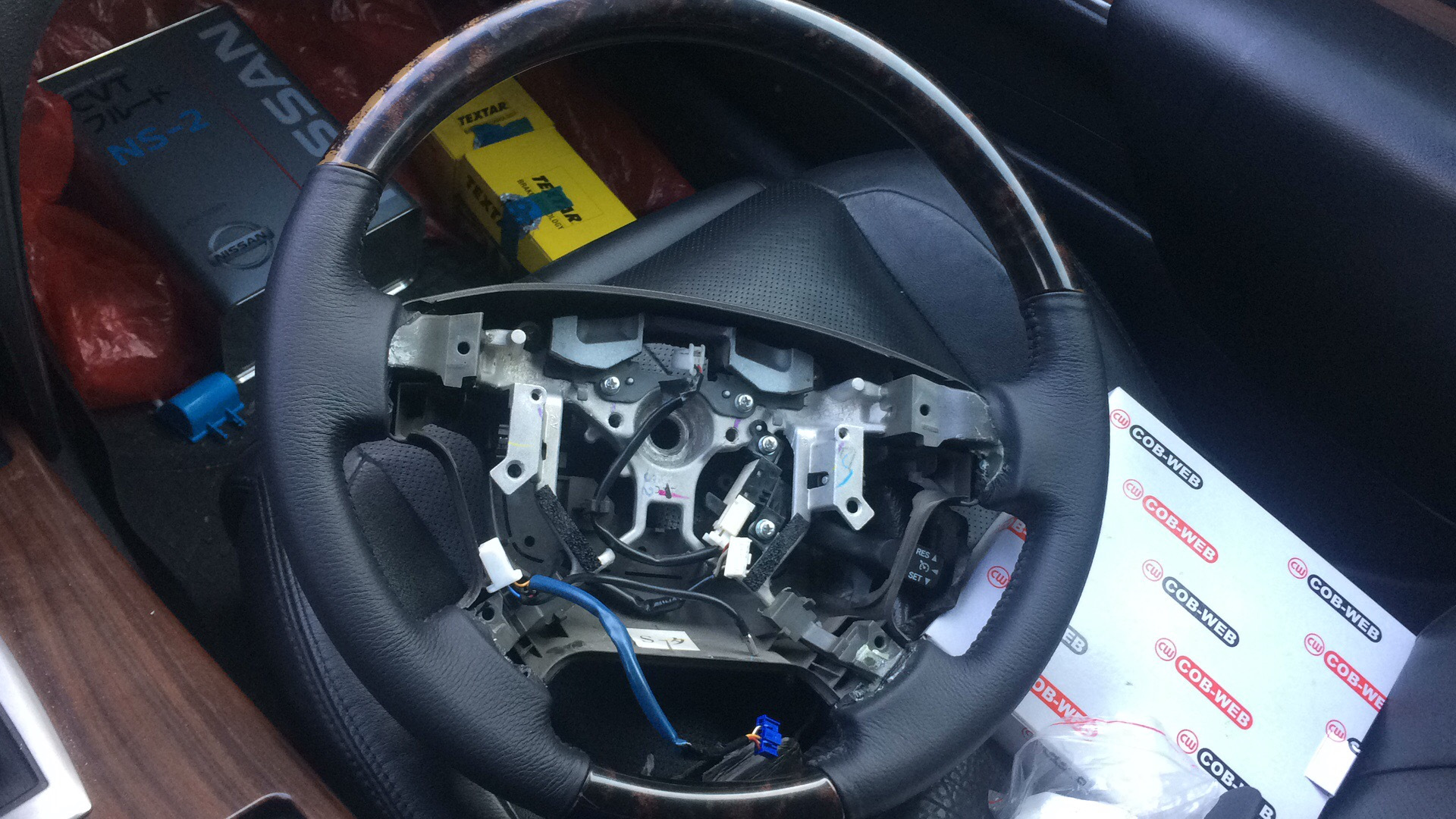 Руль и ручка акпп готовы ! — Toyota Land Cruiser 200, 4,7 л, 2008 года ...