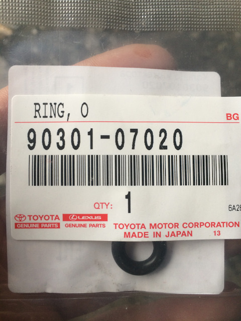 9030107020 Кольцо уплотнительное круглое 7.52х3,53 11 TOYOTA LEXUS ...