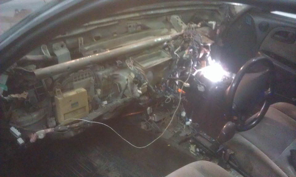 Замена печки — Toyota Mark II (90), 2,5 л, 1993 года | своими руками ...