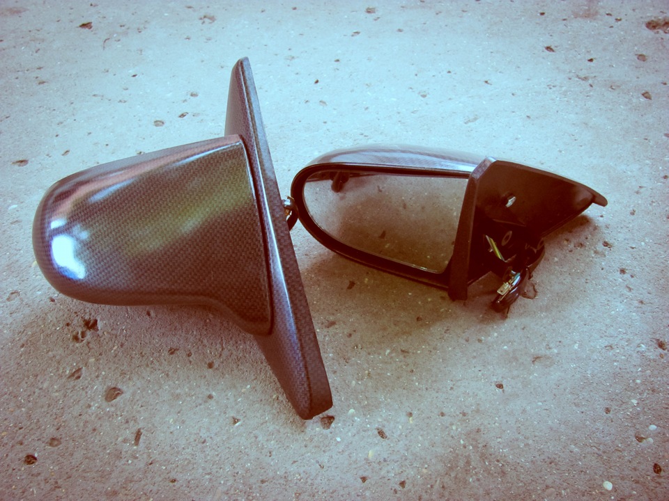Spoon Style Mirrors — Honda Civic Hatchback (6G), 1,6 л, 1999 года ...