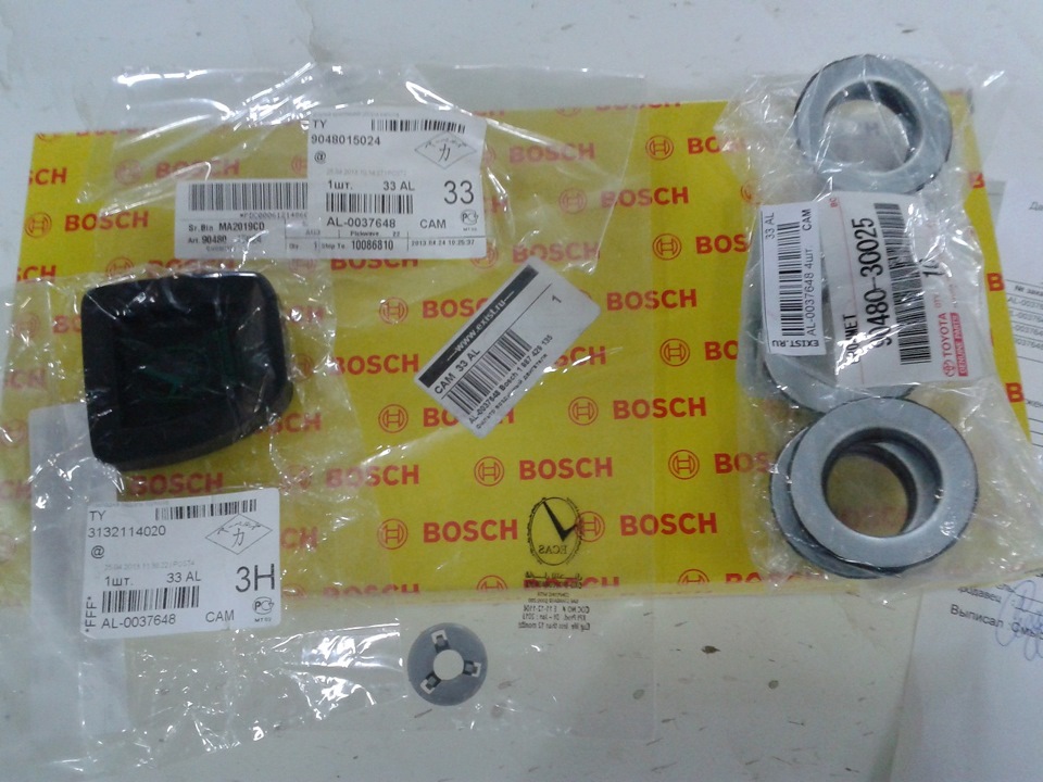 Пришла мелочевка. — Toyota Corona (T190), 1,8 л, 1995 года | аксессуары ...