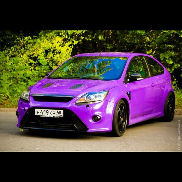 Purple #fordfocus #fordfocusrs #focus #focusrs #fordrs #rs #purple # ...
