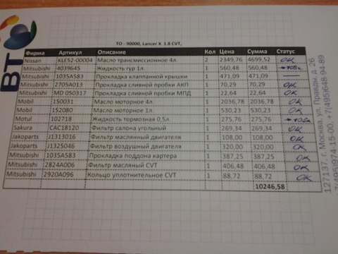 4039645 Mitsubishi DiaQueen PSF (1л.) Mitsubishi | Запчасти на DRIVE2