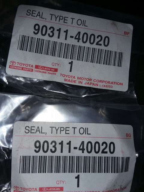 9031140020 Сальник распредвала OEM TOYOTA LEXUS | Запчасти на DRIVE2