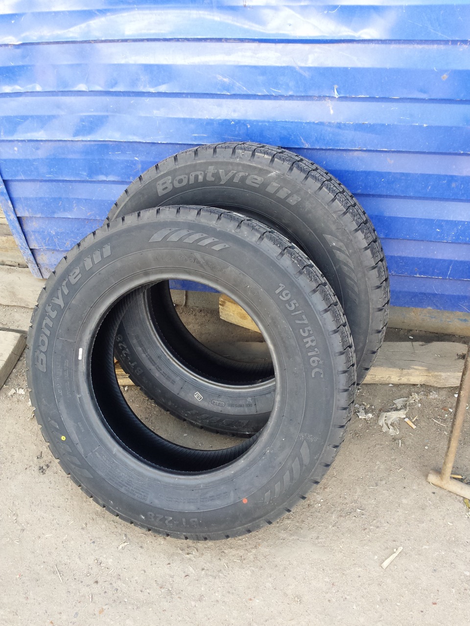bontyre bt-228 195/75R16C — ГАЗ Газель, 2,8 л, 2012 года | шины | DRIVE2