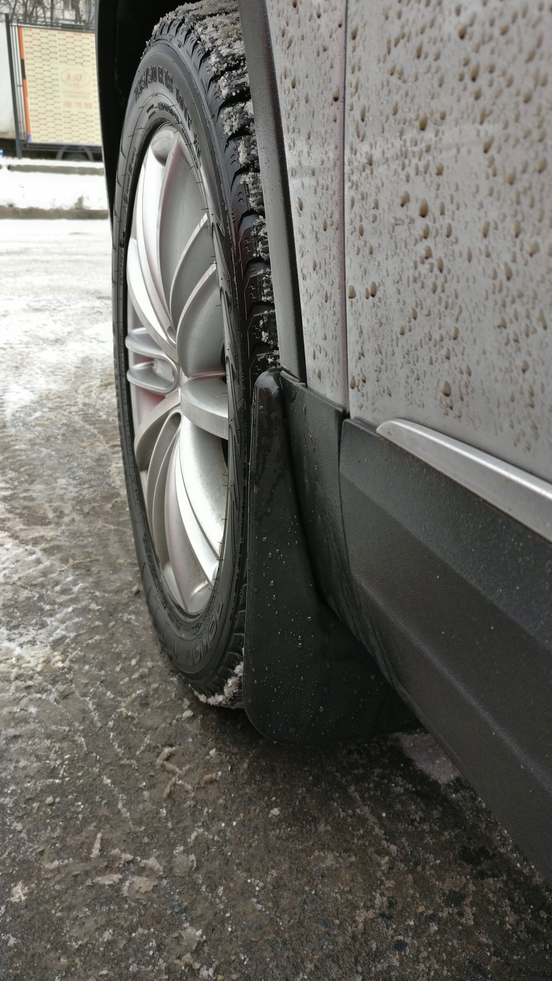 Брызговики Novline + ТО — Volkswagen Tiguan (1G), 2 л, 2013 года ...