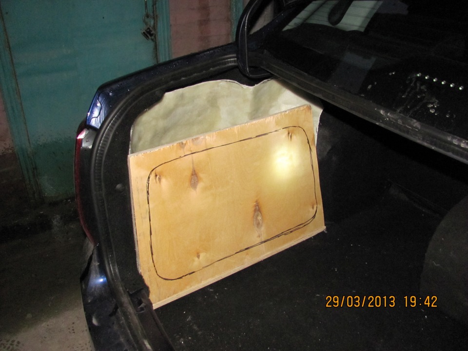 Сабвуфер-стелс. Еще фото. — Lada Гранта (1G), 1,6 л, 2012 года ...