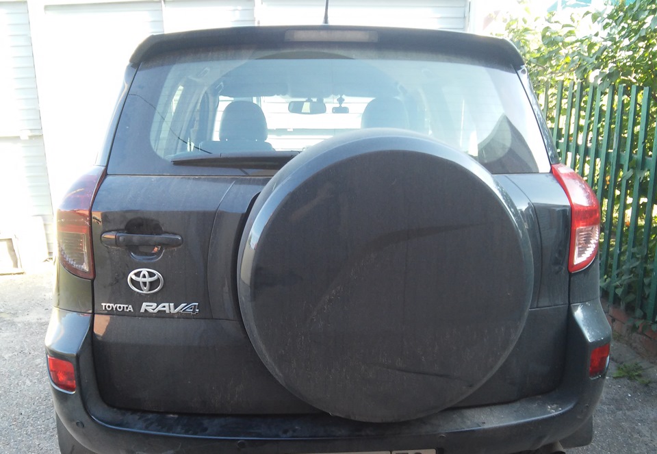 Тонировка задней оптики — Toyota RAV4 (III), 2 л, 2006 года | тюнинг ...