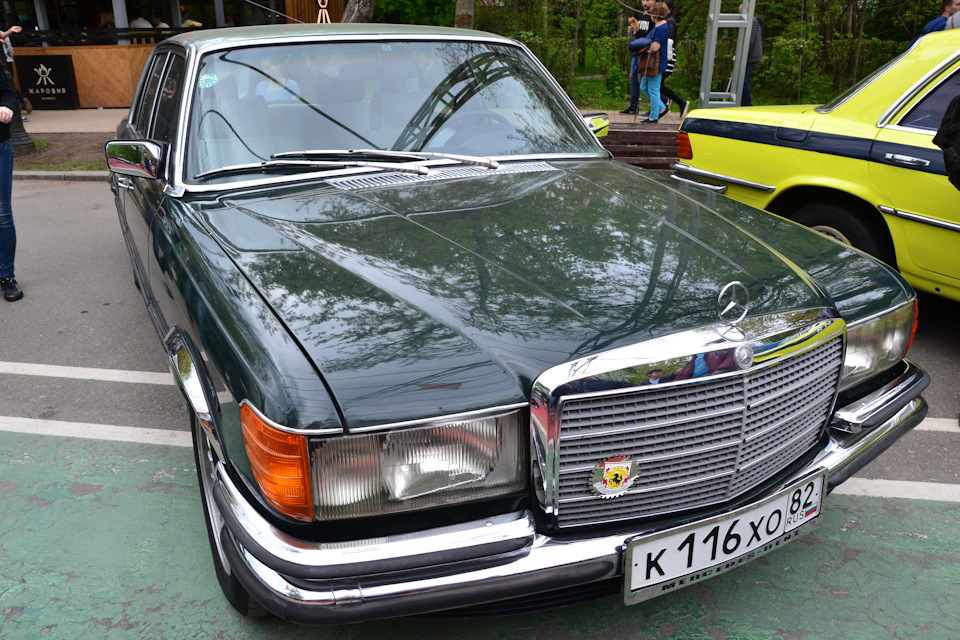 Ретрофест-Май 2017 — Mercedes-Benz S-Class (W116), 2,8 л, 1979 года ...
