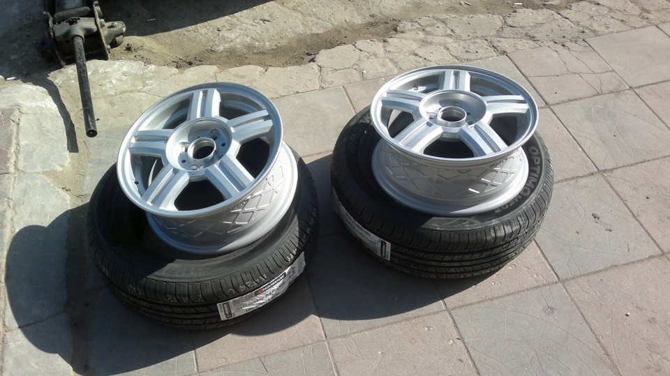 Hankook OPTIMO MEO2 + торусы — Lada Калина Хэтчбек (1G), 1,4 л, 2011 ...