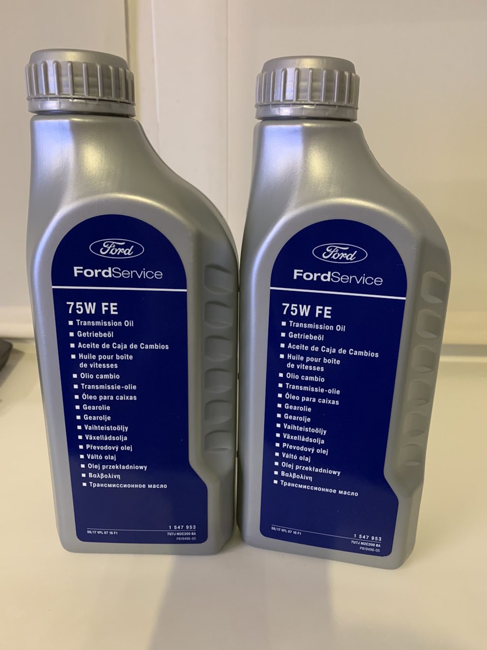 1547953 Масло трансмиссионное МКПП 1L 75W FE / МКПП (MMT6) Ford ...