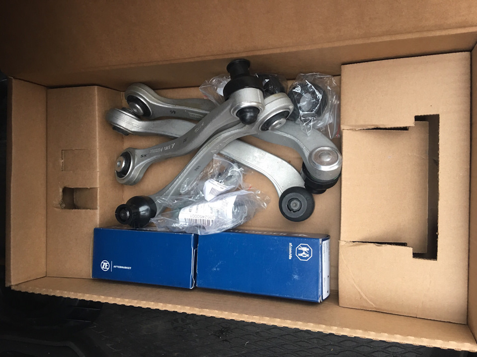 Первое большое ТО: передняя подвеска и тормоза вкруг — Audi A8 (D3), 3 ...