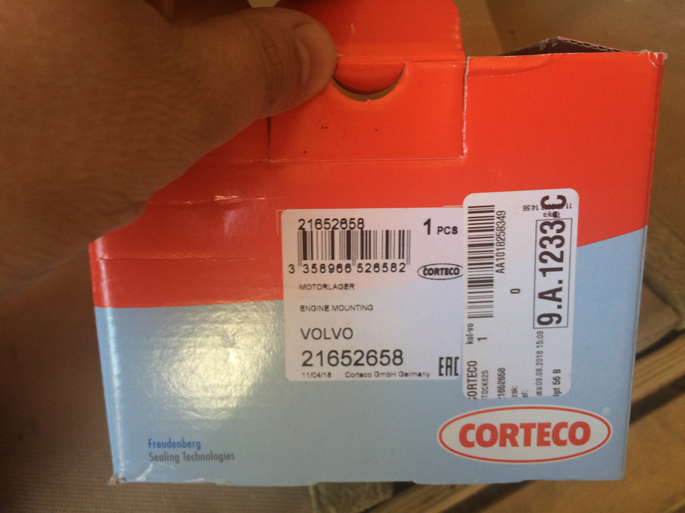 21652658 Опора двигателя CORTECO | Запчасти на DRIVE2