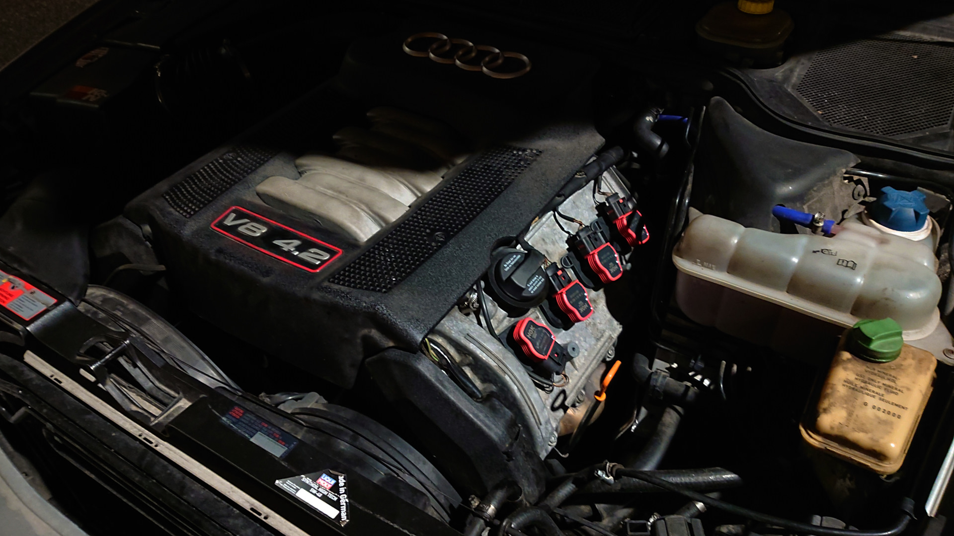 R8 FSI Катушки — Audi S8 (D2), 4,2 л, 2000 года | тюнинг | DRIVE2