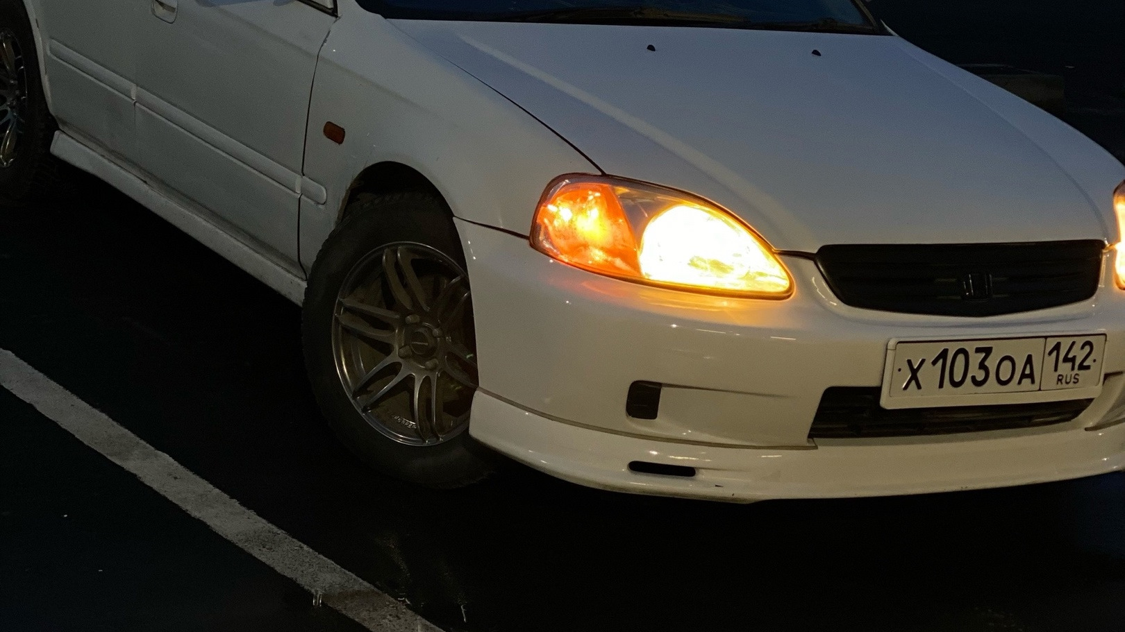 Honda Civic (6G) 1.6 бензиновый 1998 | Ferio RTi на DRIVE2