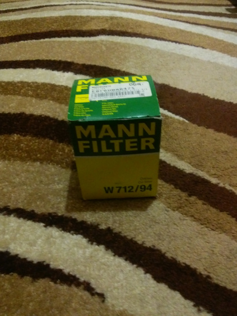 W71294 Масляный фильтр MANN FILTER | Запчасти на DRIVE2