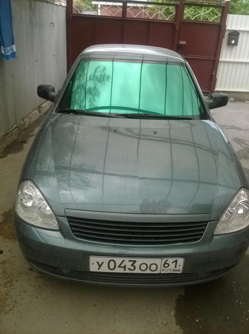 Эксперимент с тонировкой — Lada Приора седан, 1,6 л, 2007 года ...
