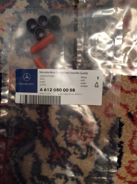 A6120500058 Уплотнение клапана Mercedes | Запчасти на DRIVE2