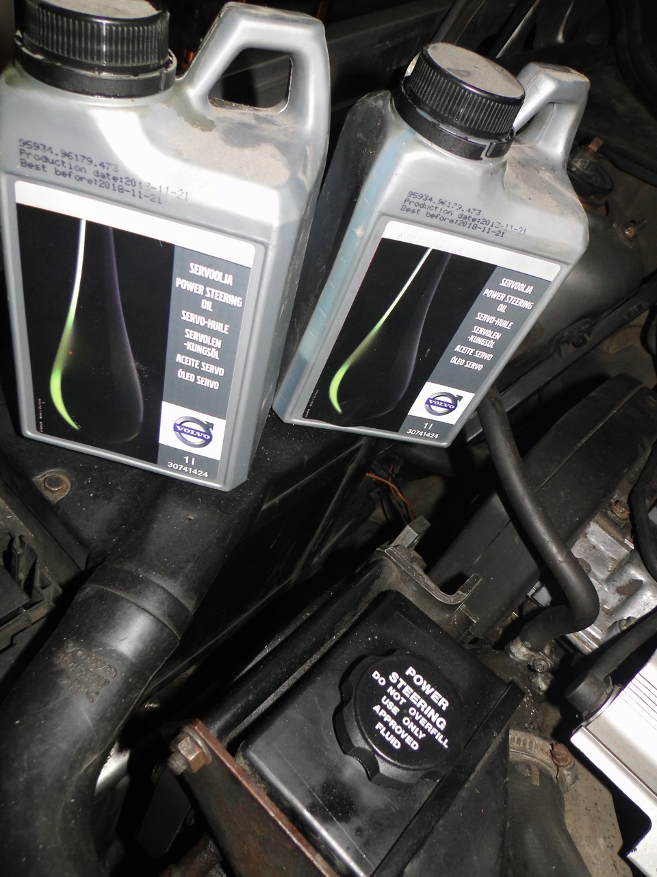 30741424 Жидкость гидроусилителя, 1 литр Volvo | Запчасти на DRIVE2